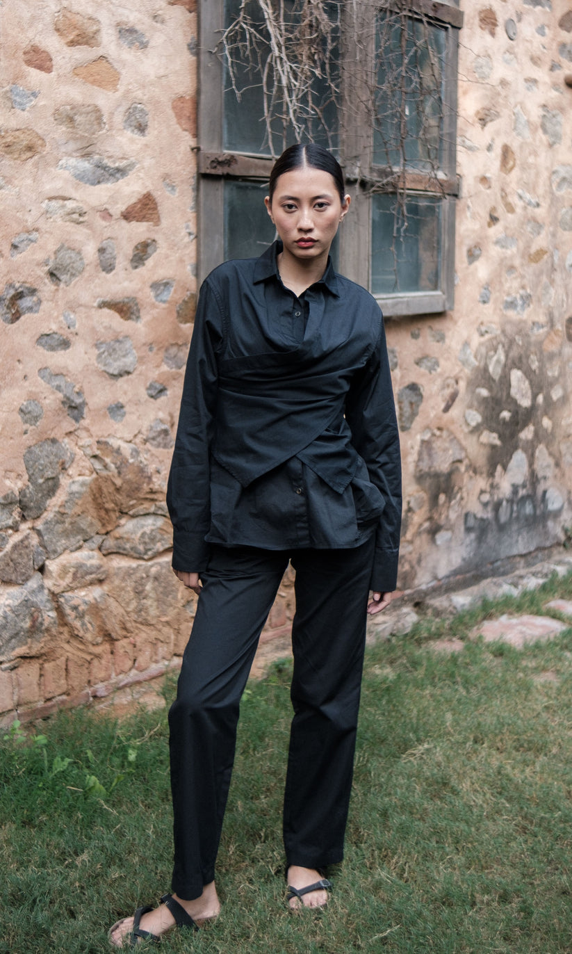 Sandra Straight Pants - Solid | The Terra Tribe